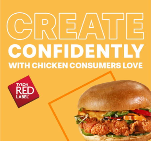 Create Confidently with Tyson Red Label® Products