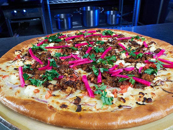 Chicken Shawarma Pizza Recipe