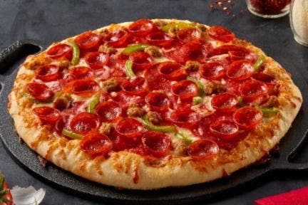 Artisanal Meaty Trio Pizza Recipe