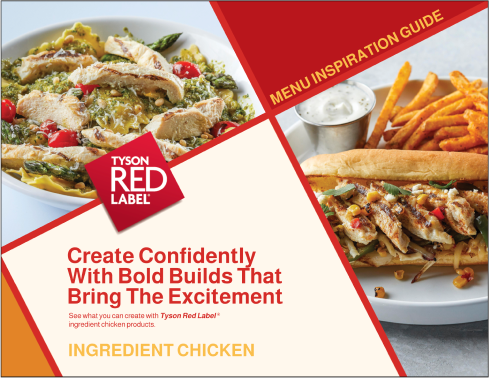 Create Confidently with Tyson Red Label® Products