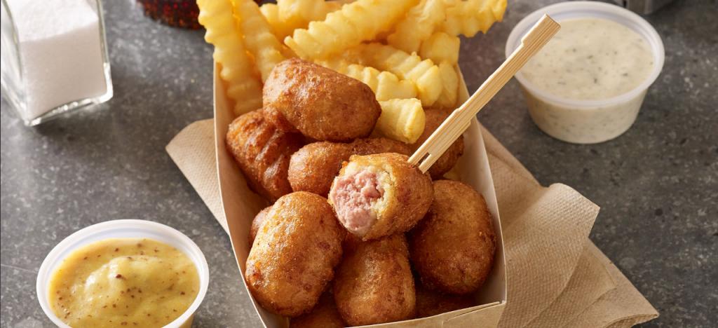 Mini Corn Dogs And Fries